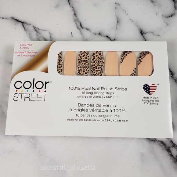 Color Street | Makeup | Retired Trend Spotted Color Street Nail Strips ...